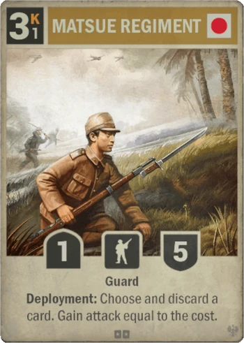 Matsue Regiment | Kards - The WWII CCG Wiki | Fandom
