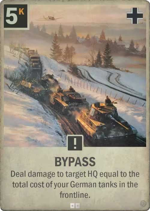 Bypass | Kards - The WWII CCG Wiki | Fandom