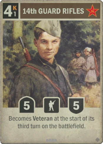 14th Guard Rifles | Kards - The WWII CCG Wiki | Fandom