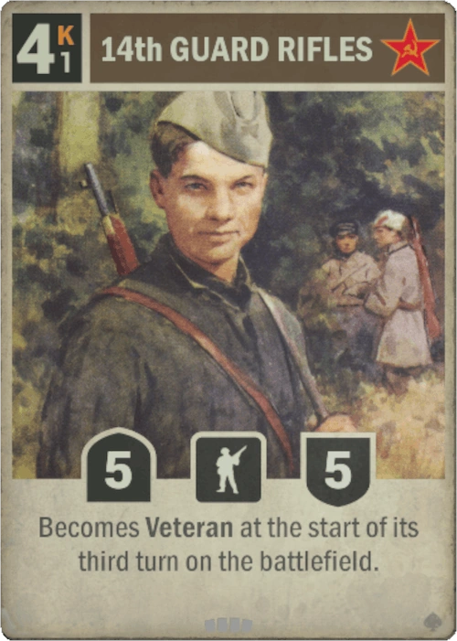 14th Guard Rifles | Kards - The WWII CCG Wiki | Fandom