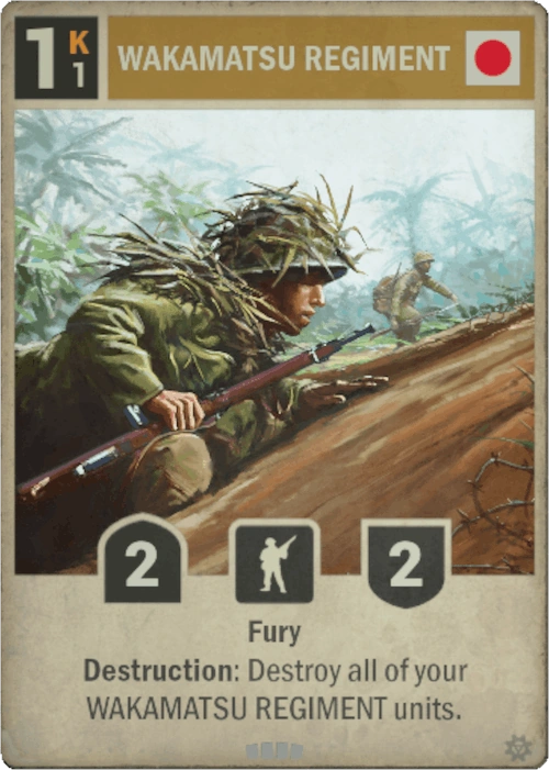 Wakamatsu Regiment | Kards - The WWII CCG Wiki | Fandom