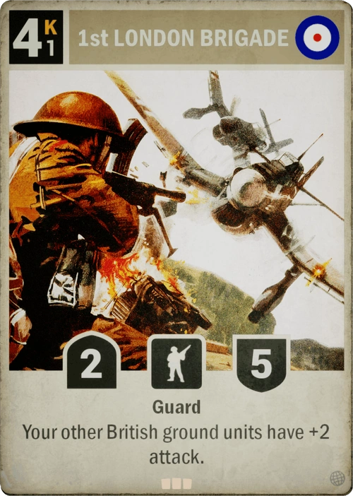1st London Brigade | Kards - The WWII CCG Wiki | Fandom