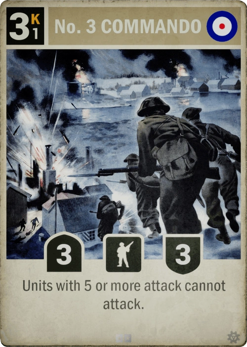 No. 3 Commando | Kards - The WWII CCG Wiki | Fandom