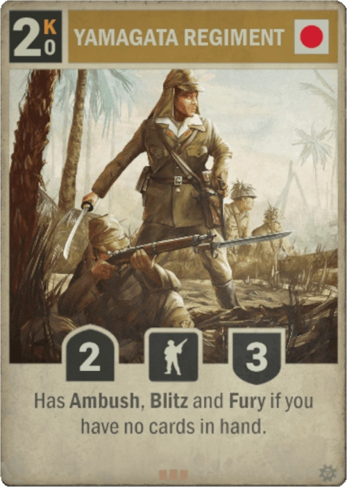 Yamagata Regiment | Kards - The WWII CCG Wiki | Fandom