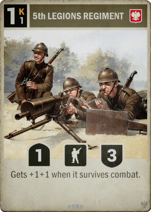5th Legions Regiment | Kards - The WWII CCG Wiki | Fandom