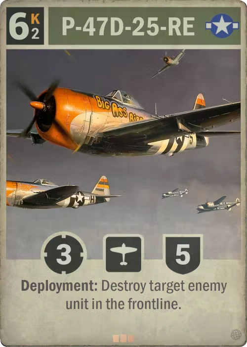 P-47D-25-RE | Kards - The WWII CCG Wiki | Fandom