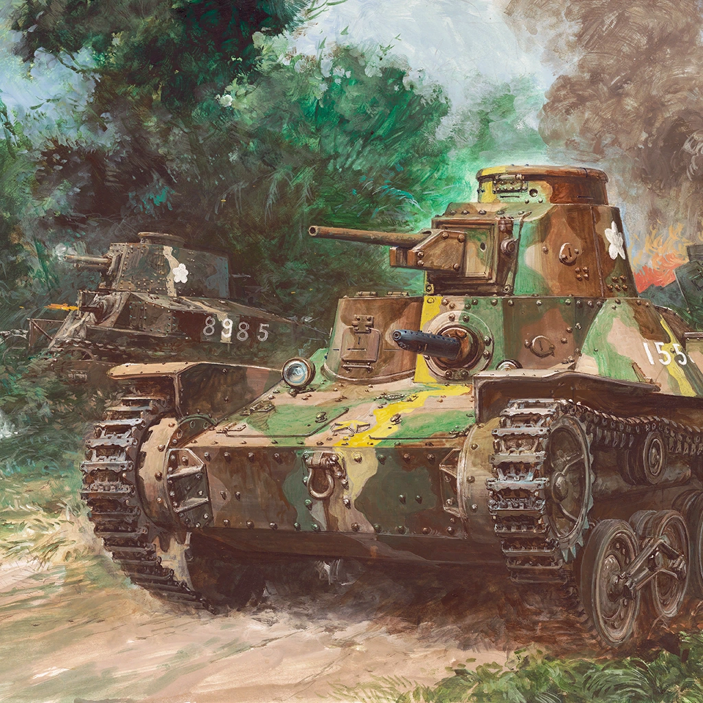 Type 95 Ha-Go | Kards - The WWII CCG Wiki | Fandom