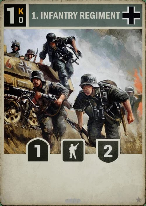 1. Infantry Regiment | Kards - The WWII CCG Wiki | Fandom