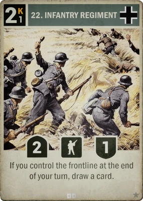 22. Infantry Regiment | Kards - The WWII CCG Wiki | Fandom