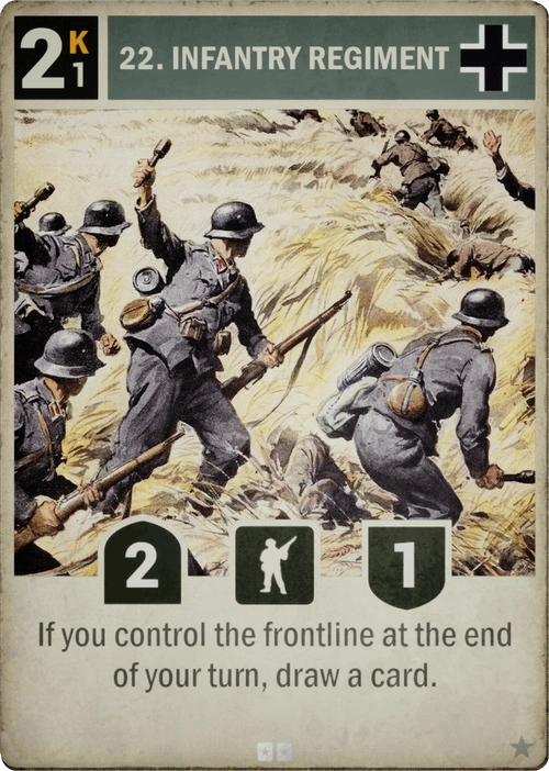 22. Infantry Regiment | Kards - The WWII CCG Wiki | Fandom