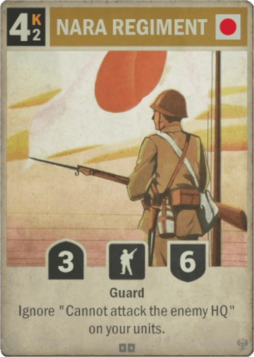 Nara Regiment | Kards - The WWII CCG Wiki | Fandom