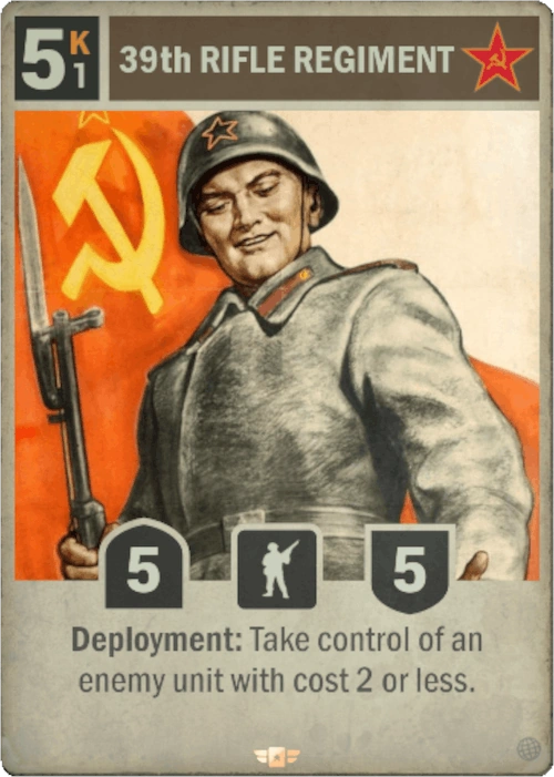 39th Rifle Regiment | Kards - The WWII CCG Wiki | Fandom