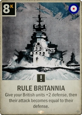 Rule Britannia | Kards - The WWII CCG Wiki | Fandom