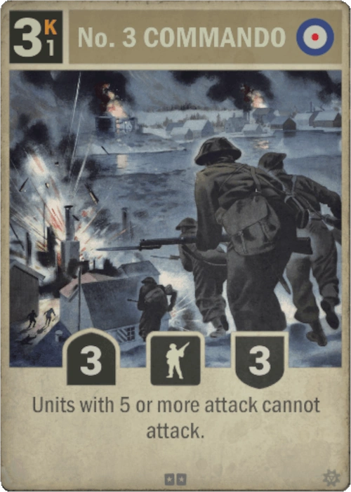 No. 3 Commando | Kards - The WWII CCG Wiki | Fandom