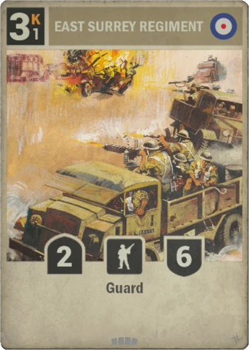 East Surrey Regiment | Kards - The WWII CCG Wiki | Fandom