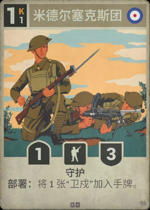 米德尔塞克斯团 | KARDS Wiki | Fandom