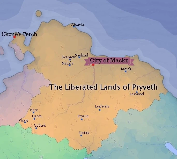 The Liberated Lands of Pryveth | Karnath (Dungeons and Dragons Setting ...