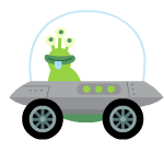 Green UFO Kart | Kart Kingdom Wikia | Fandom