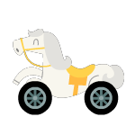 White Horse Kart | Kart Kingdom Wikia | Fandom