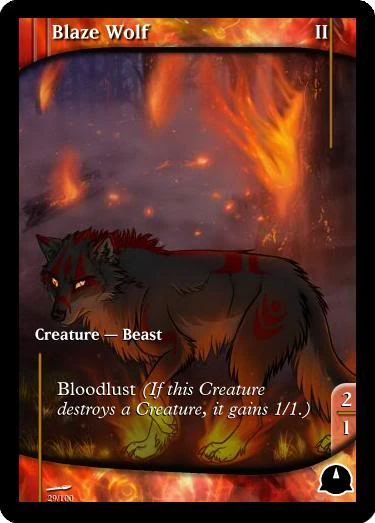 Blaze Wolf | Kassen CCG Wiki | Fandom