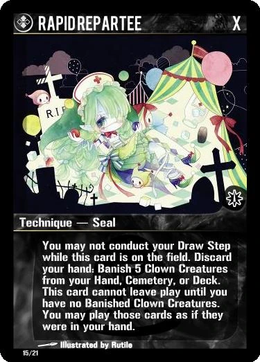 Rapid Repartee | Kassen CCG Wiki | Fandom