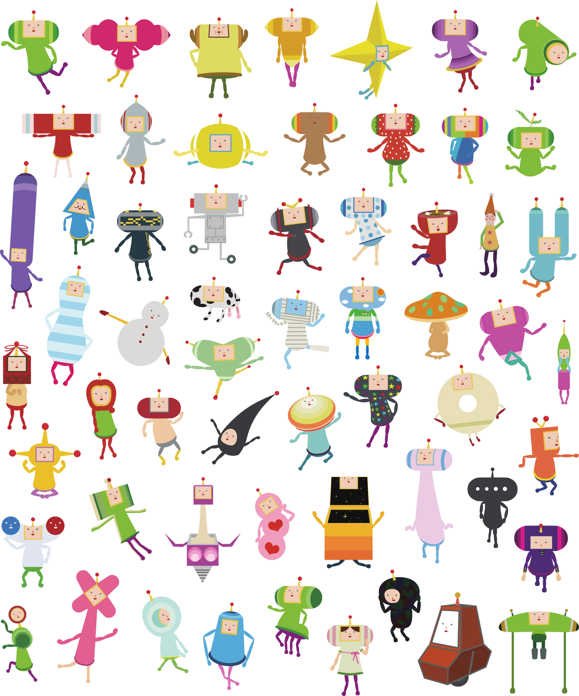 Cousins | Katamari Wiki | Fandom