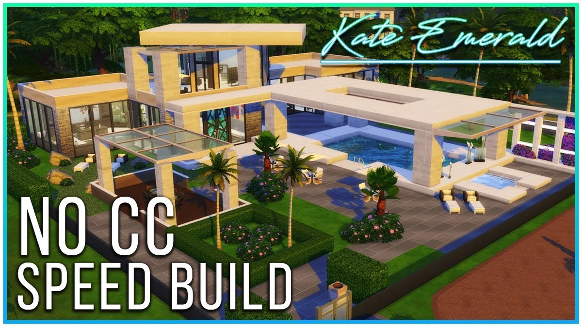 Sims 4 Speed Build - Villa Planex | Kate Emerald Wiki | Fandom