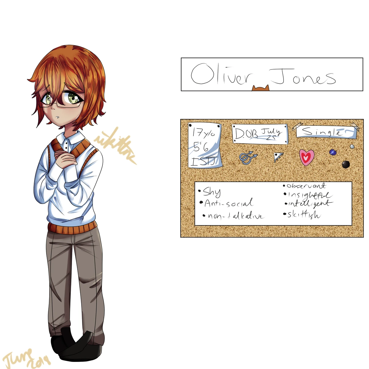 Oliver Jones | Kat's Characters Wikia | Fandom