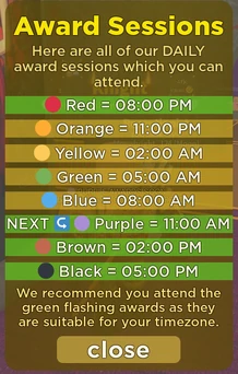 Award Sessions | Kavra's Kingdom Wiki | Fandom