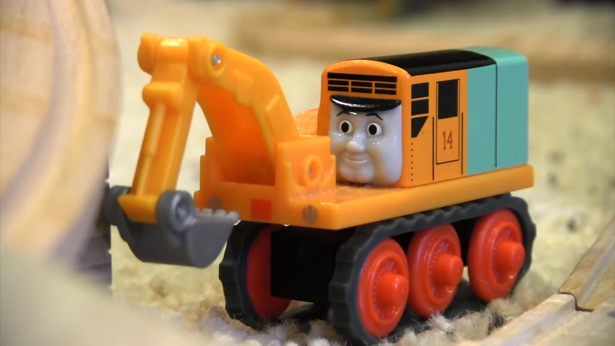 Oliver (excavator) | Keekre24/ThomasWoodenRailway Wiki | Fandom