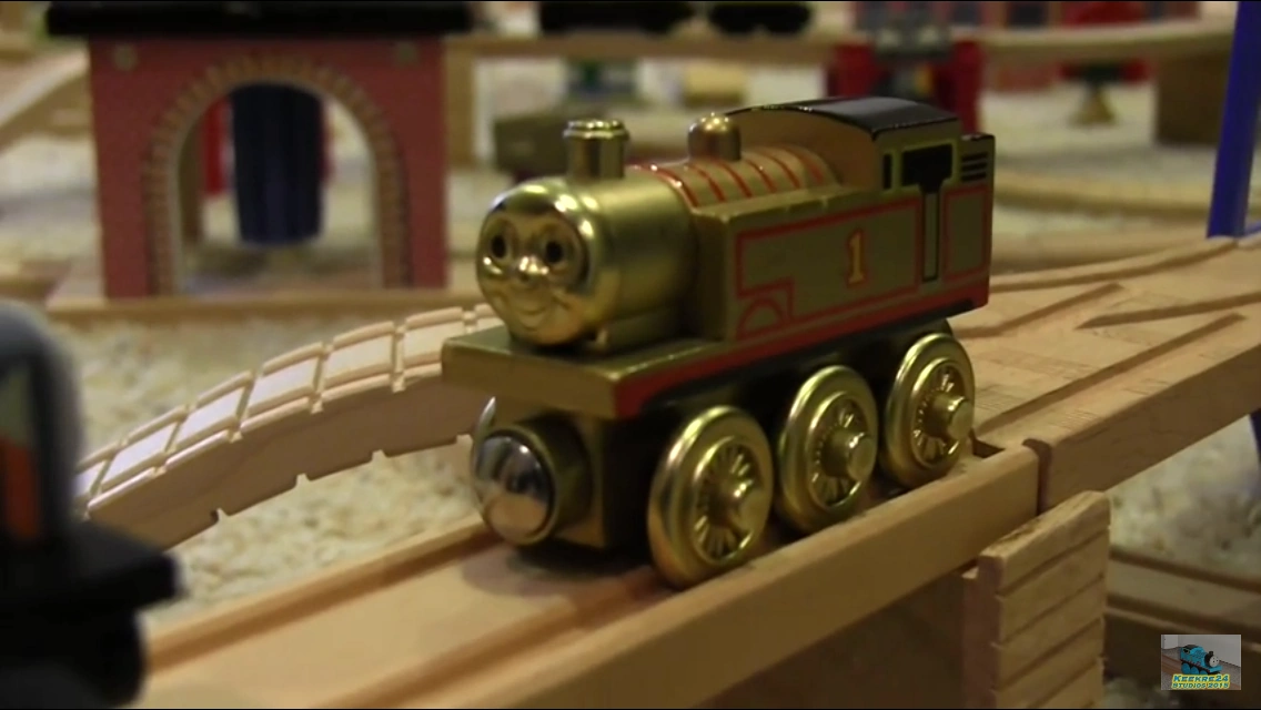 Gold Thomas | Keekre24/ThomasWoodenRailway Wiki | Fandom