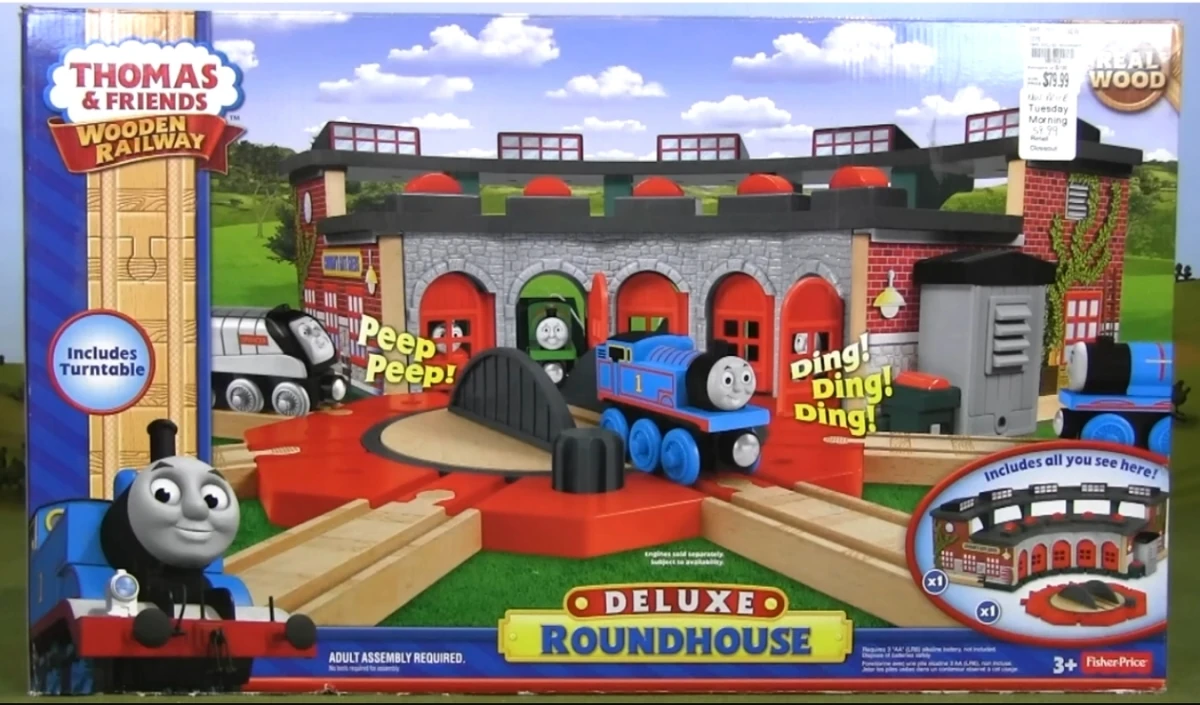 Deluxe Roundhouse Unboxing & Review | Keekre24/ThomasWoodenRailway Wiki ...