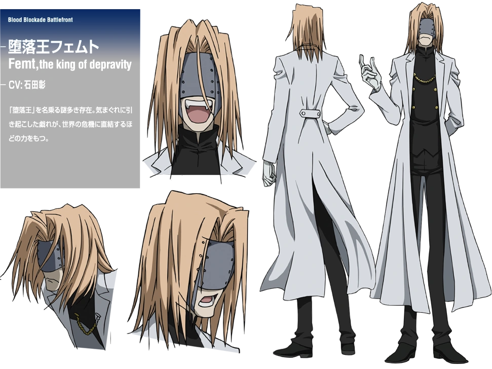Femt/Image Gallery | Blood Blockade Battlefront - Kekkai Sensen Wiki ...