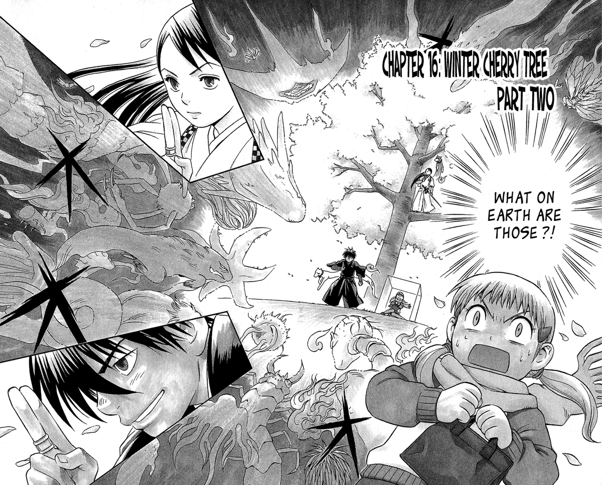 Chapter 016: Cold Weather Cherry Blossoms (Part 2) | Kekkaishi Wiki | Fandom