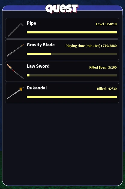 Quests | KeLe Fruits Wiki | Fandom