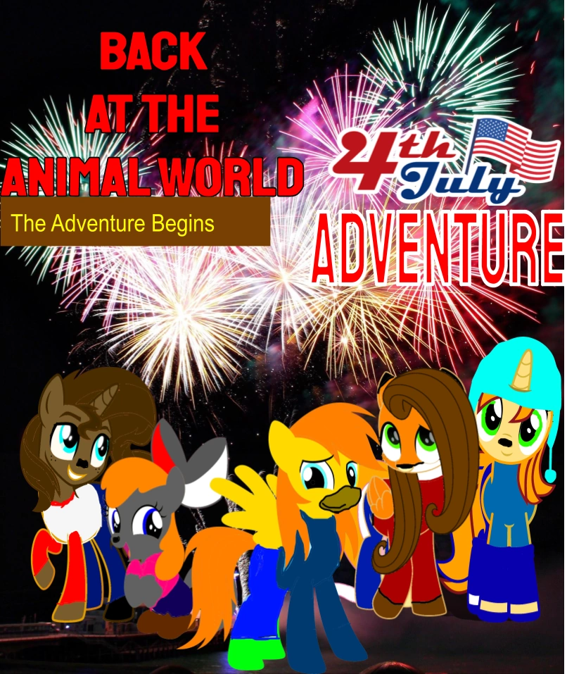 Back At The Animal World The Adventure Begins Movie: 4th Of July ...