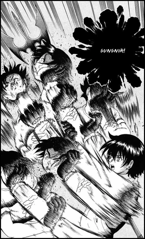 Gungnir | Wiki Kenichi El discipulo mas fuerte | Fandom