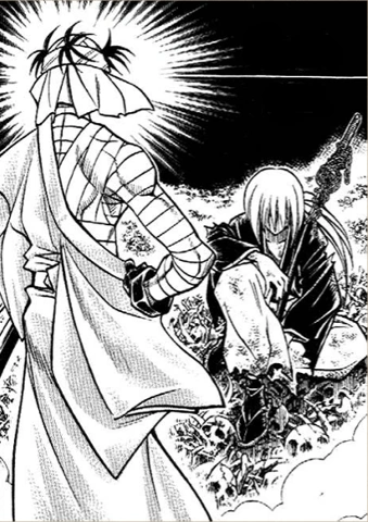 Rurouni Kenshin Shishio Face