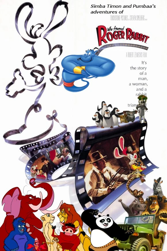 Simba, Timon, and Pumbaa's Adventures of Who Framed Roger Rabbit ...