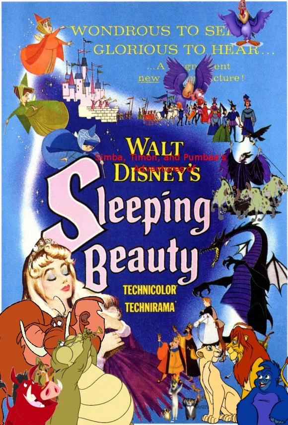Simba, Timon, and Pumbaa's Adventures of Sleeping Beauty | Kerasotes ...