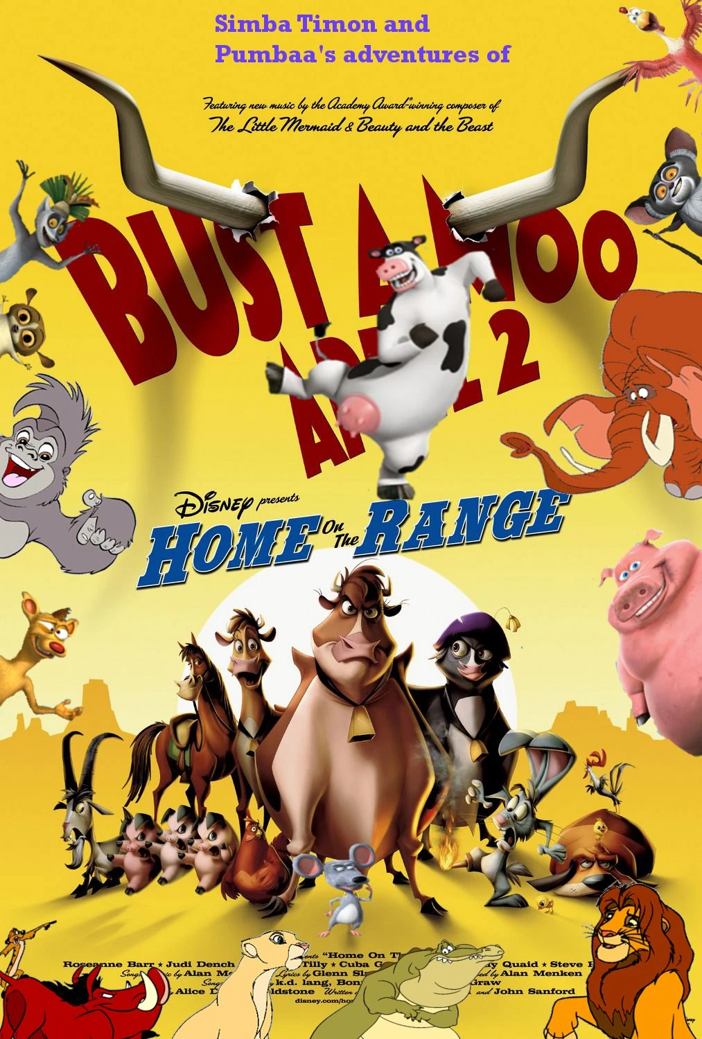 Simba, Timon, and Pumbaa's Adventures of Home on the Range | Kerasotes ...