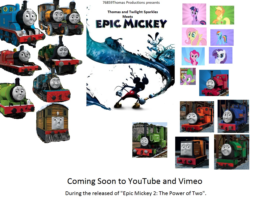 Thomas And Twilight Sparkles Meets Epic Mickey Kerasotes Wiki Fandom