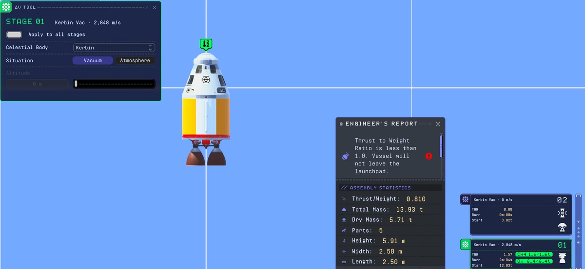 Δv | Kerbal Space Program 2 Wiki | Fandom