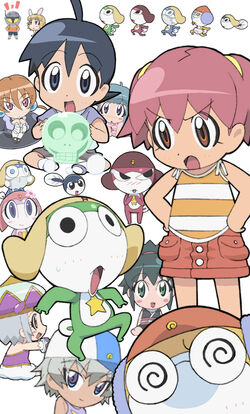 Natsumi And Saburo Sgt Frog
