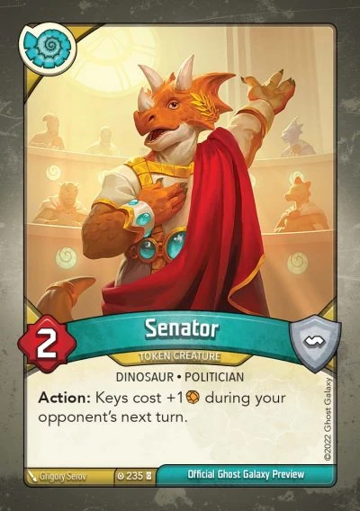 Senator | Keyforge ITALIA FAQ Wiki | Fandom