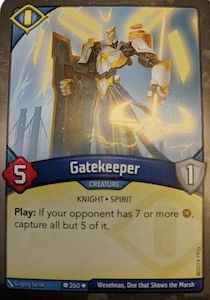 Gatekeeper | Keyforge: Call of the Archons Wiki | Fandom