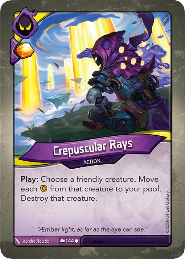 Crepuscular Rays (Raios Crepusculares)¹ | KeyForge Wiki | Fandom