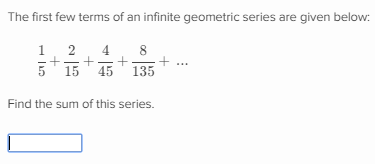 Infinite geometric series | Khan Academy Wiki | Fandom