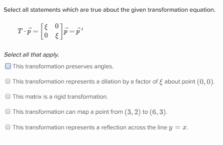 Geometric transformations with matrix multiplication | Khan Academy ...
