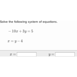 Solve systems of linear equations with substitution | Khan Academy Wiki ...